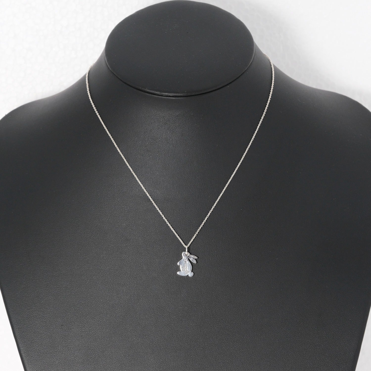 [TIFFANY & CO.] Tiffany Rabbit Snagle Bunny Silver 925 Ladies Necklace
