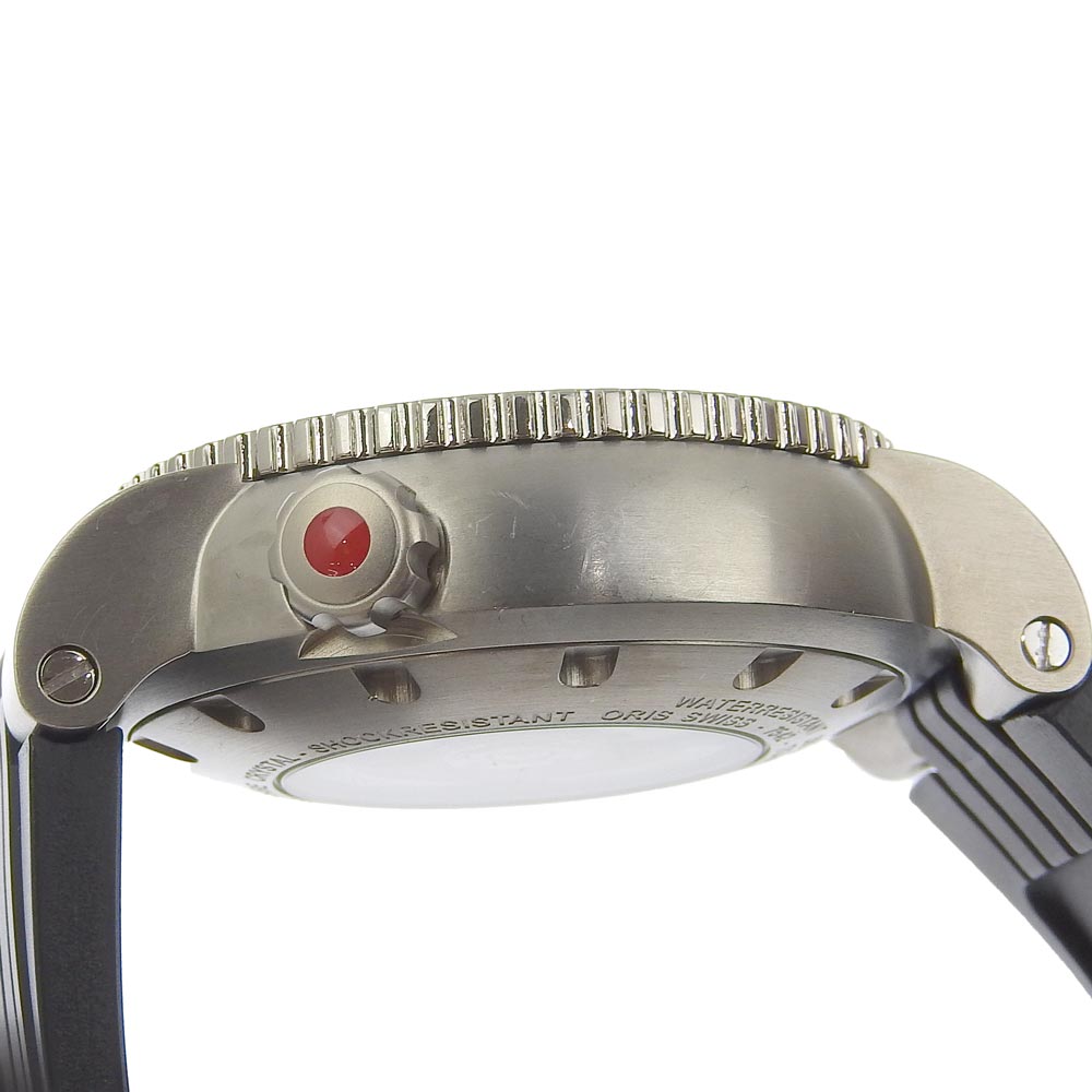 [ORIS] Oris TT1 Divers Chronograph Watch 7542 Titanium x Rubber Black ...